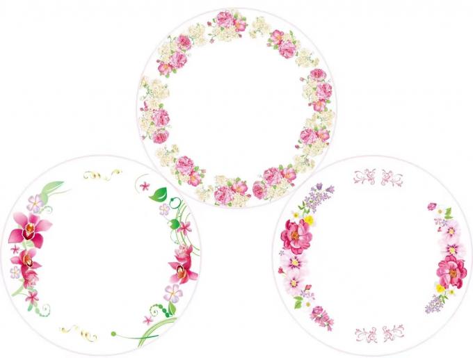 Flower Design Thickness with High Fade Resistance for Melamine Decal ...