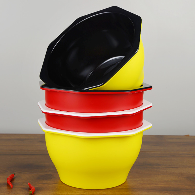 Eco Friendly Cooler Large Bar 10 Inch Melamine Ice Buckets For Party