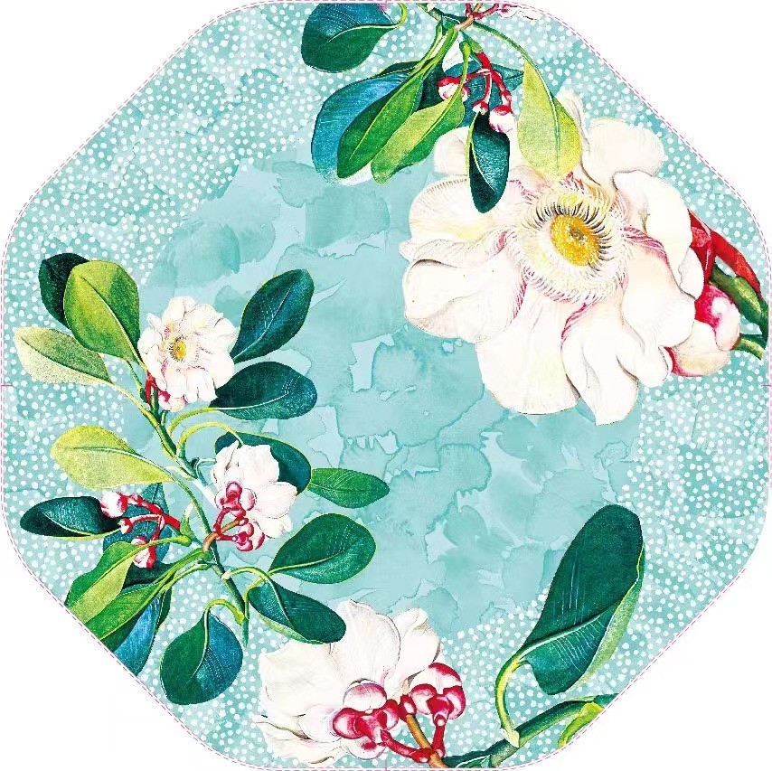 Flower Design Thickness with High Fade Resistance for Melamine Decal ...